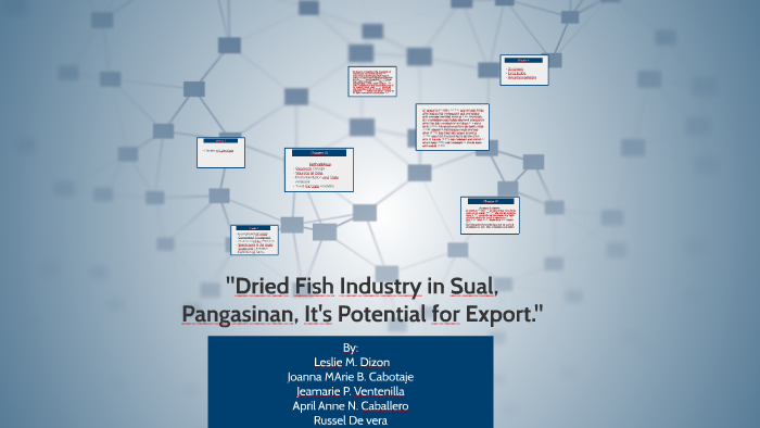 "Dried Fish Industry in Sual, Pangasinan, It's Potential for by leslie ...
