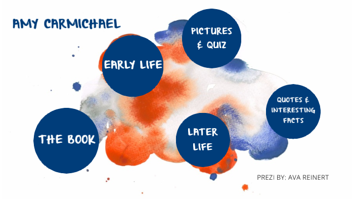 Amy Carmichael by Ava Reinert on Prezi