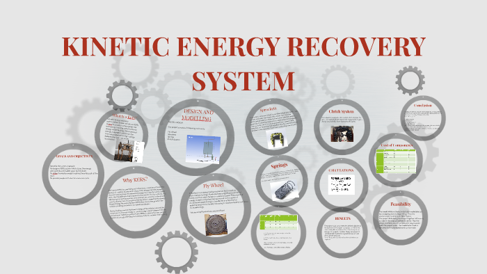 KINETIC ENERGY RECOVERY SYSTEM by Raman Bansal