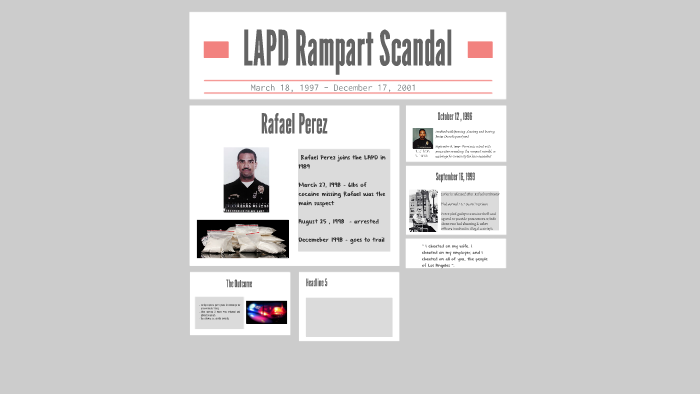 LAPD Rampart Scandal by Melody Ruvalcaba on Prezi