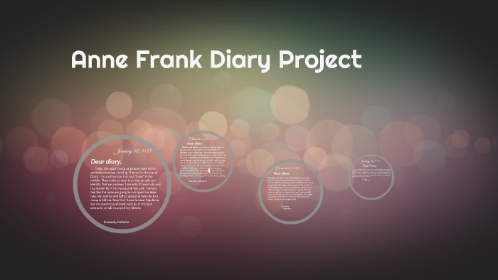 Anne Frank Diary Project by Amanda Mayhue
