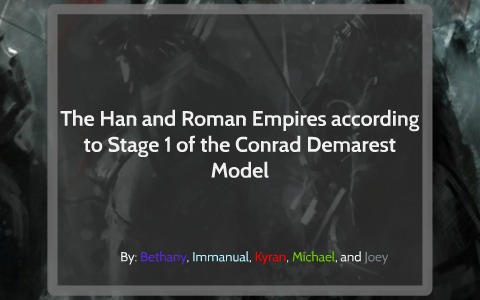 The Han and Roman Empire according to the Conrad Demorast m by Bethany ...