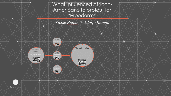 What influenced African-Americans to protest for Freedom? Adolfo and ...