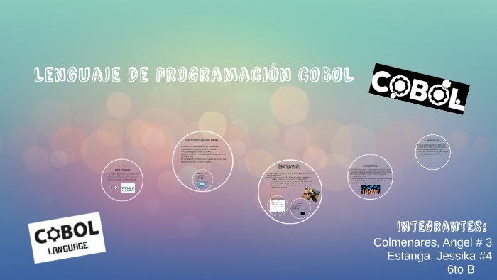 Lenguaje de programación COBOL by Jessika Estanga on Prezi