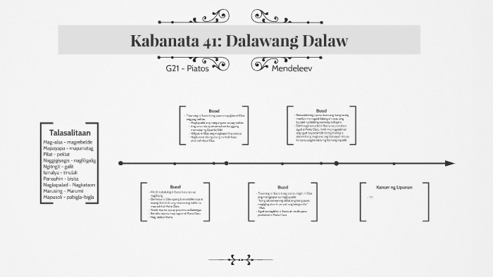 Kabanata 41: Dalawang Dalaw by Just A Student