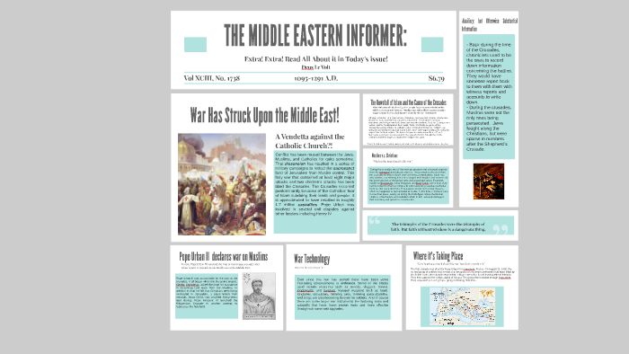 Crusades Newspaper by Lilly M