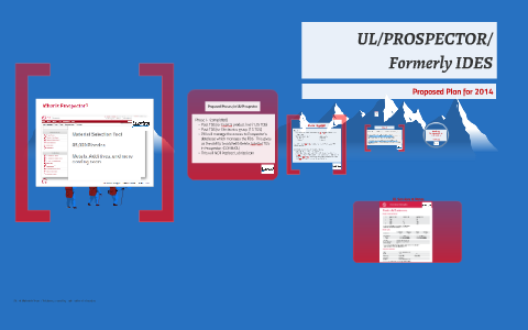 UL/PROSPECTOR/IDES by Michel Jasser on Prezi