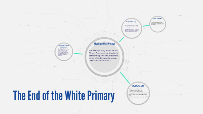 The End of the White Primary by L S on Prezi