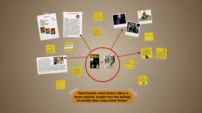 "Hard boiled crime fiction offers a more realistic insight i by Brooke ...