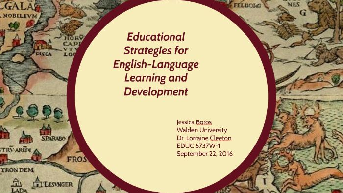 Educational Strategies for English-Language Learning and Dev by Jessica ...
