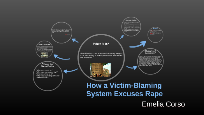 How a Victim-Blaming System Excuses Rape by Emelia Corso on Prezi