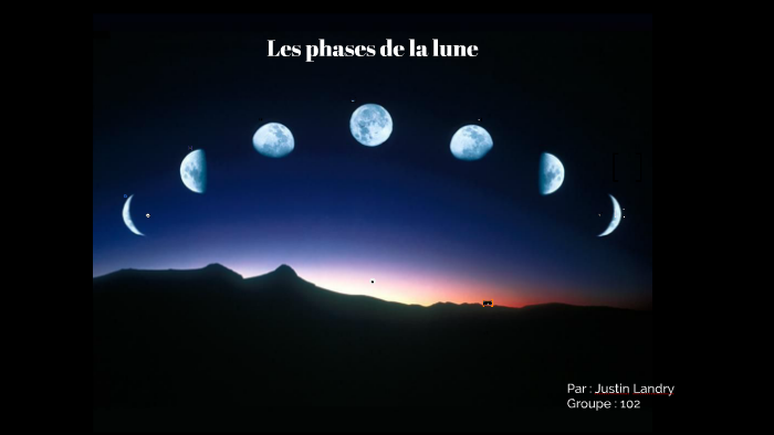 Les phases de la lune by Justin Landry on Prezi
