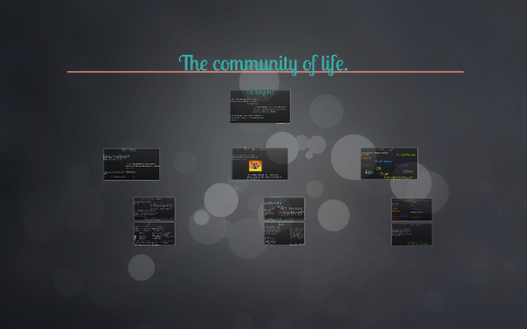 The community of life. by Drake Farrell