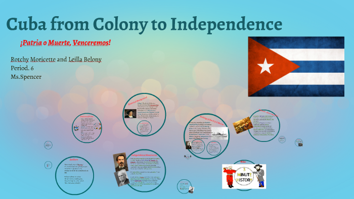 Cuba from Colony to Independence by Rotchy Moricette on Prezi