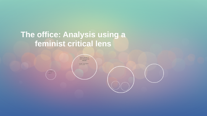 The office: Analysis using a feminist critical lens by Sophie Wiens on ...