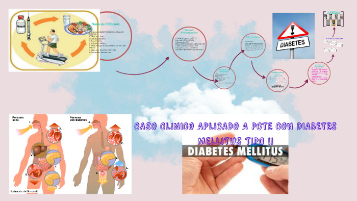 CASO CLINICO APLICADO A PCTE CON DIABETES MELLITUS TIPO II by Jhosep ...