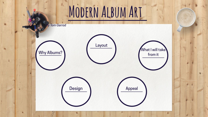 Album Art breakdown by Tom Garrod on Prezi