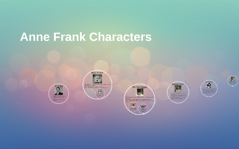 Anne Frank Characters by Lexi Adkins on Prezi