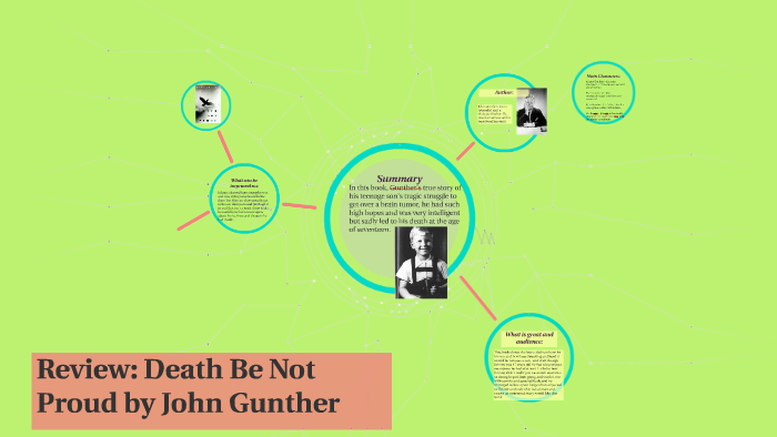 Review: Death Be Not Proud by John Donne by on Prezi
