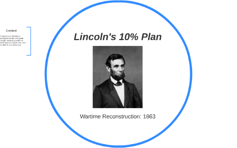 Lincoln's 10% Plan by Cece Hopkinson on Prezi