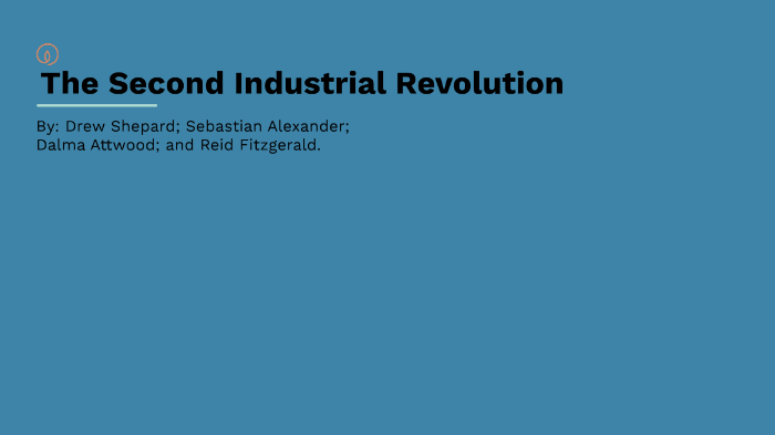 The Second Industrial Revolution by Reid Fitzgerald