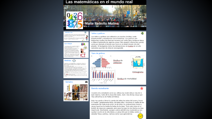 Las matemáticas en el mundo real by maite rebollo on Prezi