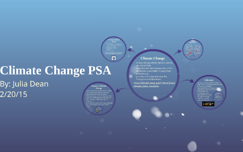 Climate Change PSA by julia dean on Prezi