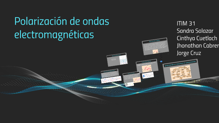 POLARIZACION DE ONDAS ELECTROMAGNETICAS by dark vargas on Prezi POLARIZACION DE ONDAS ELECTROMAGNETICAS by dark vargas on Prezi