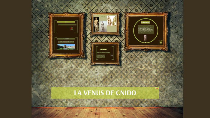 LA VENUS DE CNIDO by víctor gonzlez on Prezi