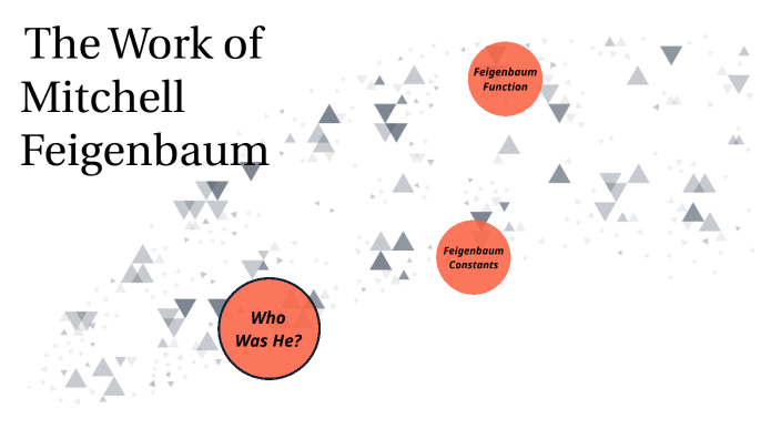 The Work of Mitchell Feigenbaum by Nelly Arreaga (Student HBHS) on Prezi