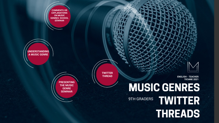 Music Genres Twitter Threads by Ticiane Rafaela on Prezi