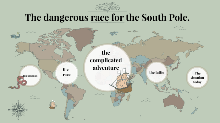 The dangerous race for the South Pole by FERRABONE GIADA on Prezi