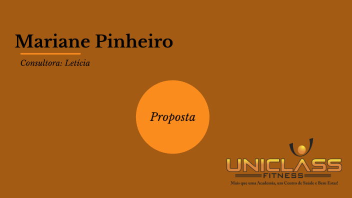 Proposta - Mariane Pinheiro by Letícia Porto on Prezi