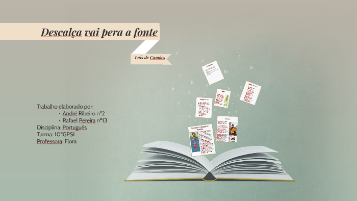 Descalça Vai Pera Fonte By André Ribeiro On Prezi
