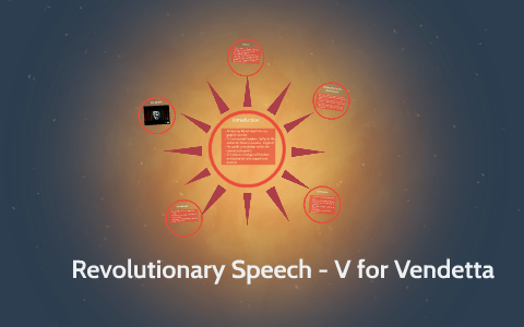 V for Vendetta - Revolutionary Speech by emma willett on Prezi