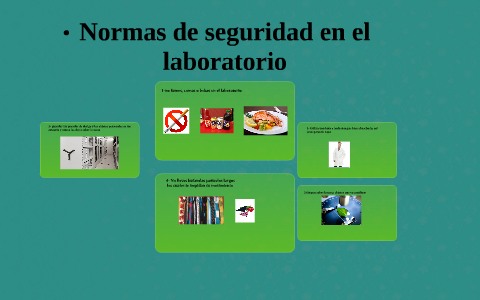 Normas de seguridad en el laboratorio by on Prezi