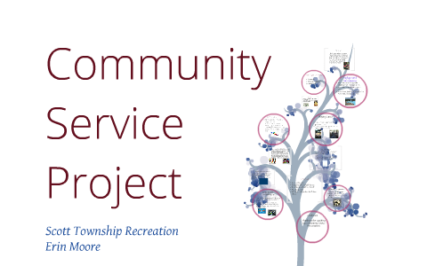 Community Service Presentation by Erin Moore