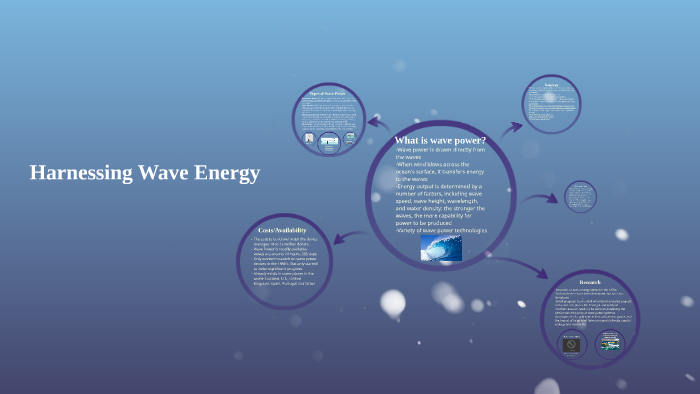 Harnessing Wave Energy: Overtopping Devices by Kailey Kurashige