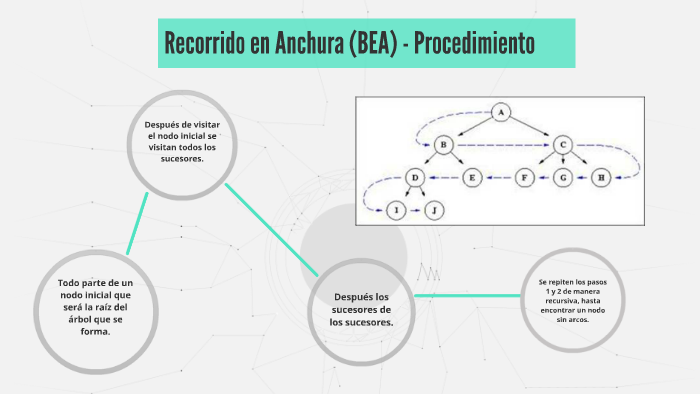 Recorrido en Anchura (BEA) - Procedimiento by Tabita Palomino