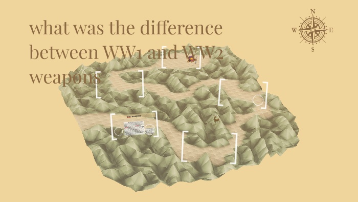 what was the difference between WW1 and WW2 weapons by anthony camacho ...