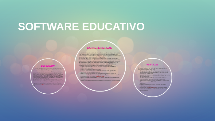 SOFTWARE EDUCATIVO by Daniela Ortiz Flores on Prezi