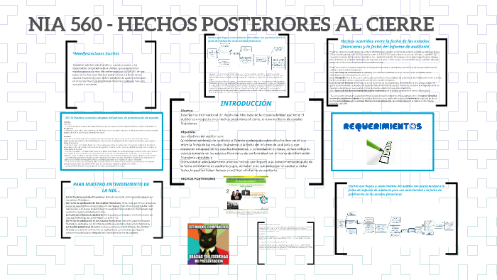 NIA 560 - HECHOS POSTERIORES AL CIERRE by Peace Cano on Prezi
