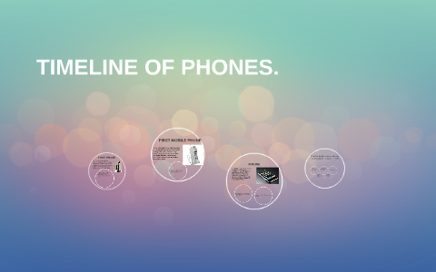 TIMELINE OF PHONES. by lakayla jones on Prezi