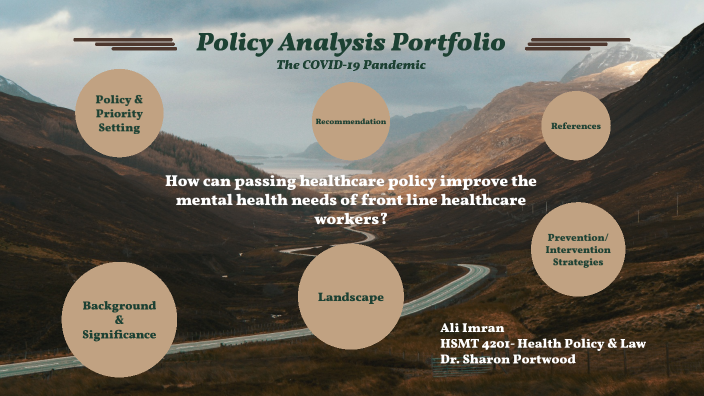 Policy Analysis Portfolio by Ali Imran on Prezi