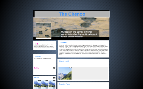 The Chenoo by Sophie Goodman on Prezi