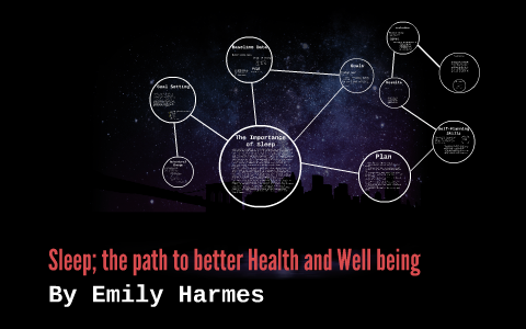 Sleep; a path to better health and well being by emily harmes on Prezi