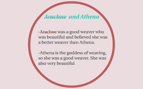 Arachne and Athena by Emily Featherstone on Prezi