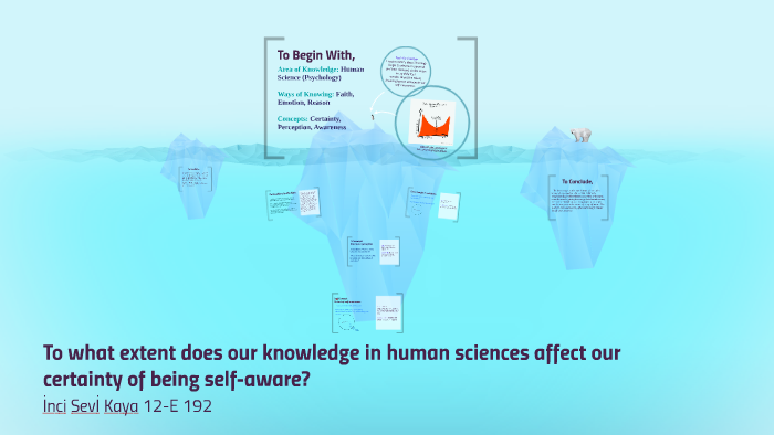 To what extent does our knowledge in human sciences affect o by inci ...