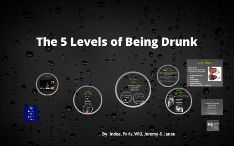 The 5 Levels of Being Drunk by Indee Crudup on Prezi