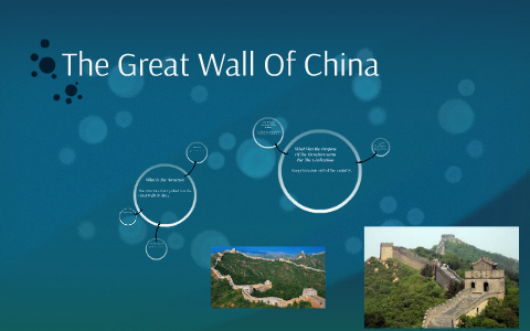 The Great Wall Of China by ryan bender on Prezi